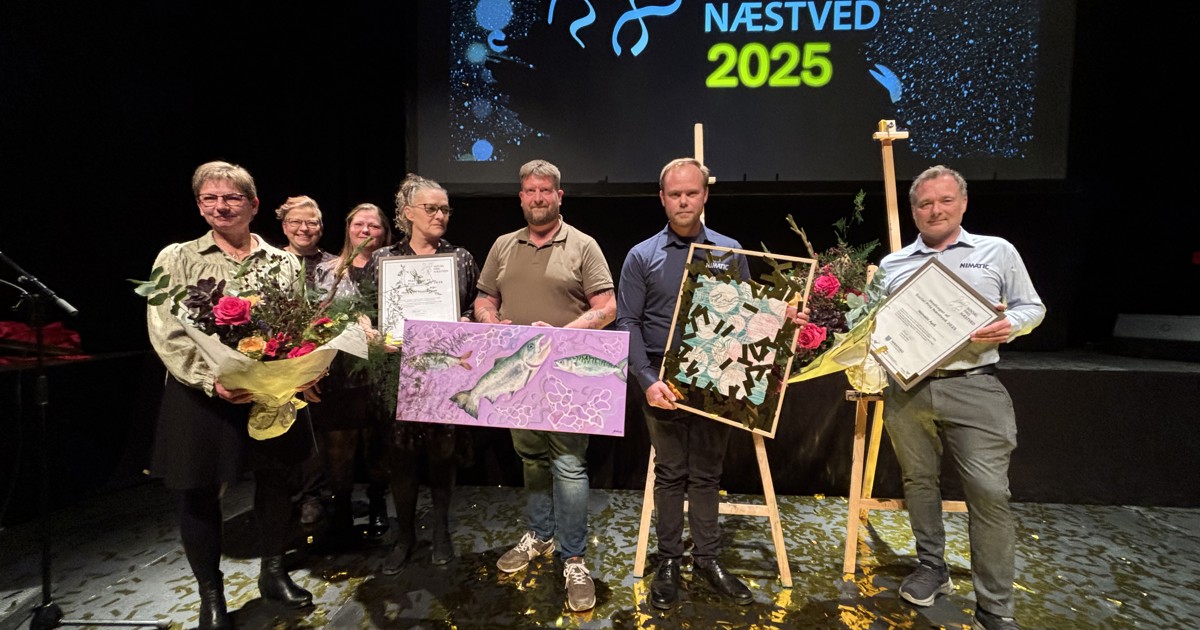 Nimatic ApS og Næstved Madservice modtager Social Pris Næstved 2025 | Næstved Kommune